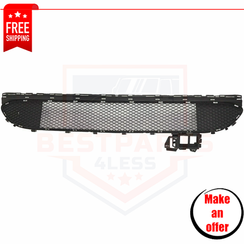New Bumper Grilles 1178851400 face bar textured for 17-19 Mercedes ...