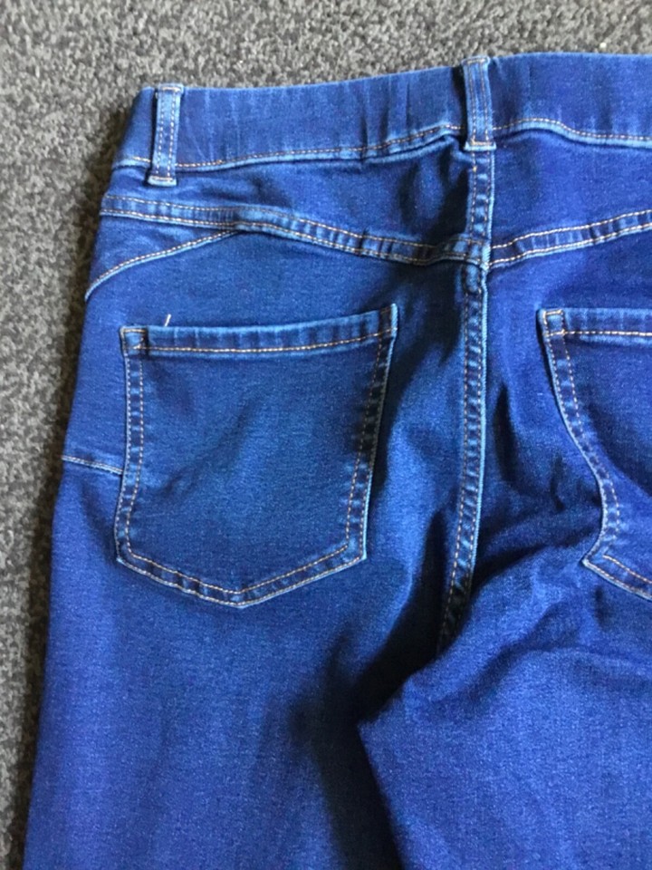 New Look Ladies Lift & Shape Jeggins/Jeans Size 12 Dark Blue in great ...