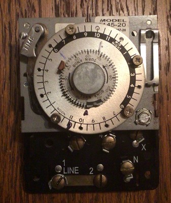 Paragon 8145-20 Mechanical Defrost Timer Control 8000 Series Untested ...