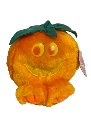 Vintage Puffkins LE Halloween Jack 4 1/2" Swibco Plush Stuffed Animal ...