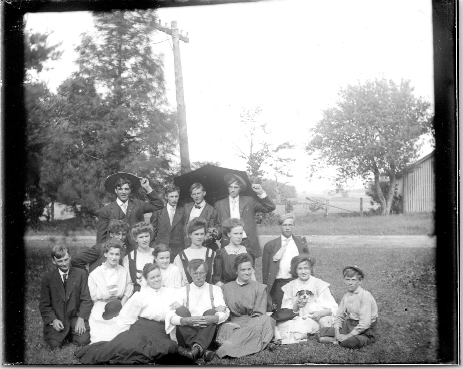 Polygamy Polygamist Family Black and White PHOTO Photograph E52 | eBay