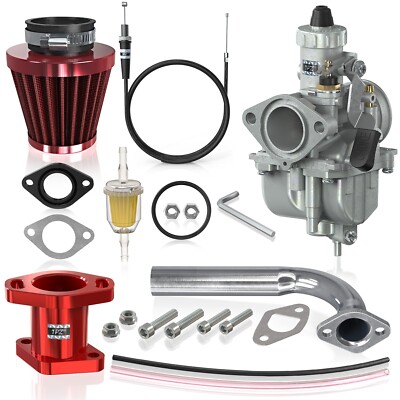 Carb VM22 Carburetor Kit Predator 212cc CT200U 196cc Mikuni Mini Bike ...