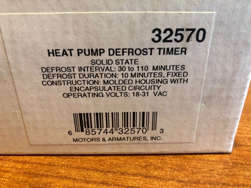 Mars Heat Pump Defrost Timer 32570 Solid State 30-110 mins | eBay