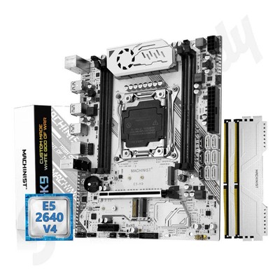 X99 Intel LGA2011-3 mATX Motherboard + Xeon E5 2640 V4 CPU + 32GB RAM ...
