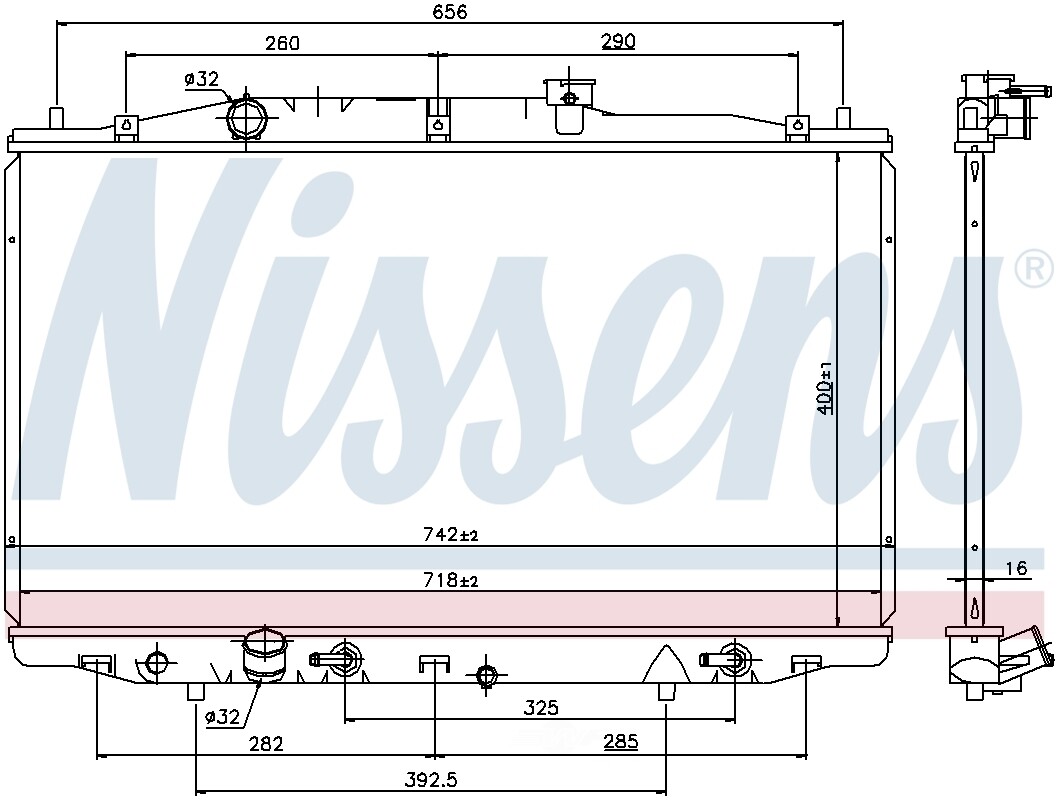 Nissens North America 69475 Radiators, Coolers and Related Components ...