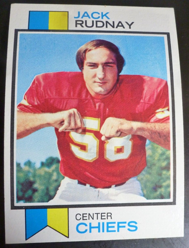 1973 Topps Jack Rudnay, #57, Kansas City Chiefs EX/M | eBay
