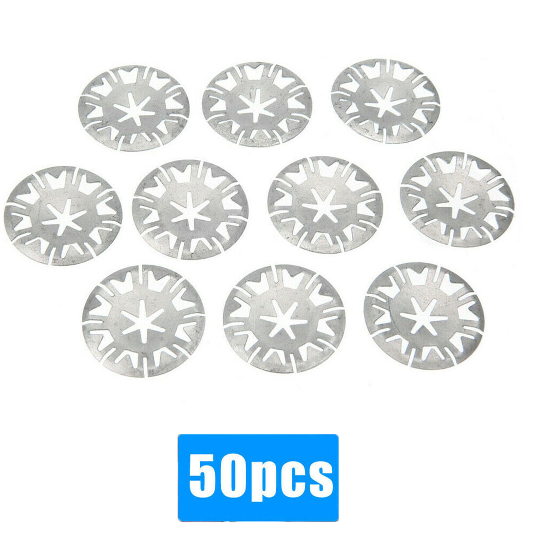 50PCS Undertray Exhaust Heat Shield Metal Spring Washer Fixing Clip Nut ...