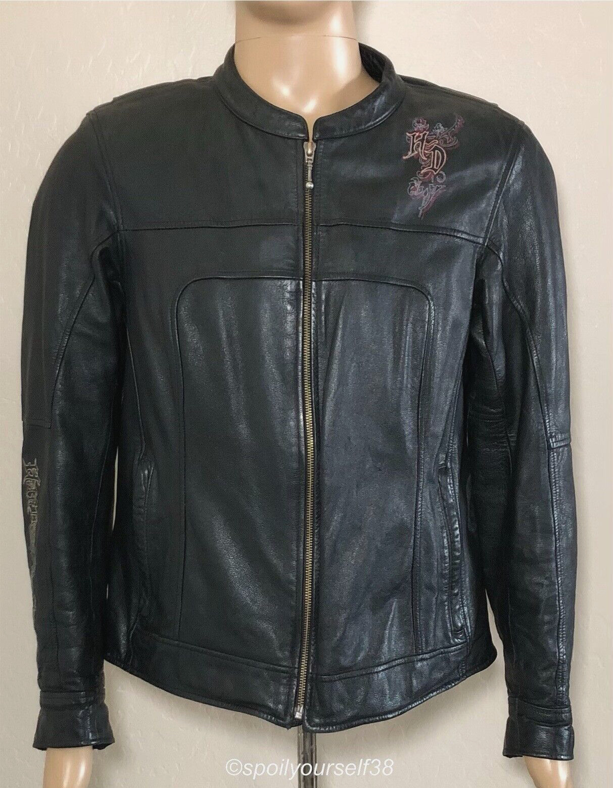 Harley Davidson An American Legend Genuine Leather Ja… - Gem