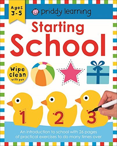 Starting School (Wipe Clean Workbooks)..., Priddy Books | eBay.de