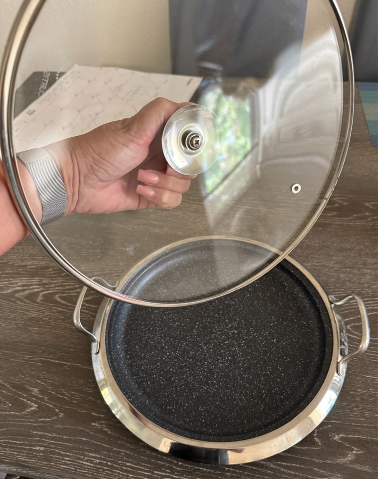 Curtis Stone Everyday 12" Non-stick Dura-Pan Multipurpose Pan | eBay