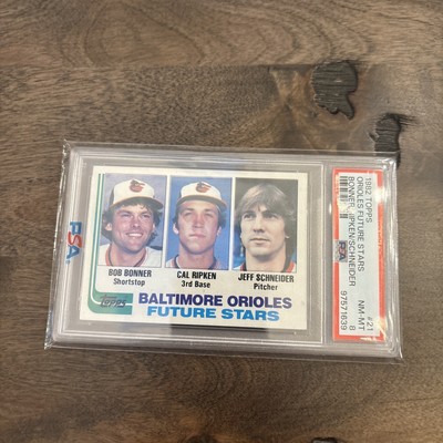 1982 Topps - Future Stars Cal Ripken, Jeff Schneider, Bobby Bonner #21 ...