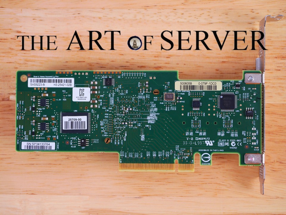IBM M1115 LSI 9223-8i (=9210-8i) 6Gbps SAS HBA P20 IT Mode ZFS TrueNAS ...