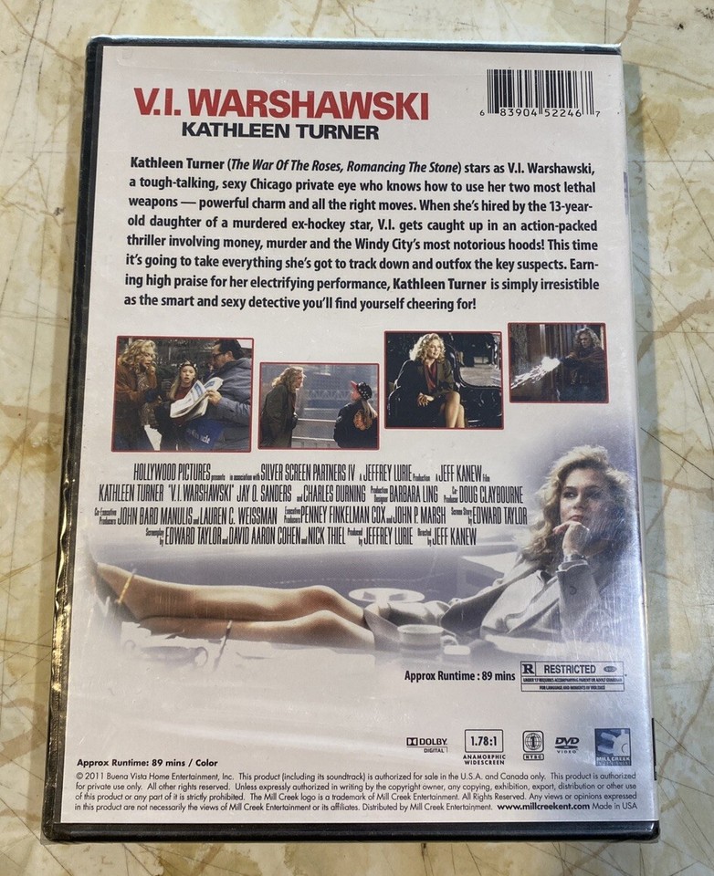 V.I. Warshawski (DVD) 2011 Still Sealed. 683904522467| eBay
