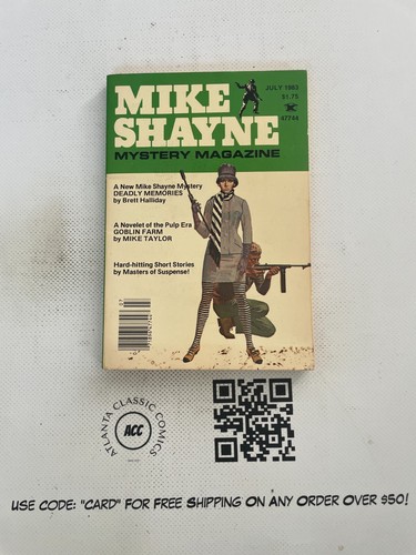 Mike Shayne Mystery Magazine July 1983 Sci-Fi Science Fiction Book ...