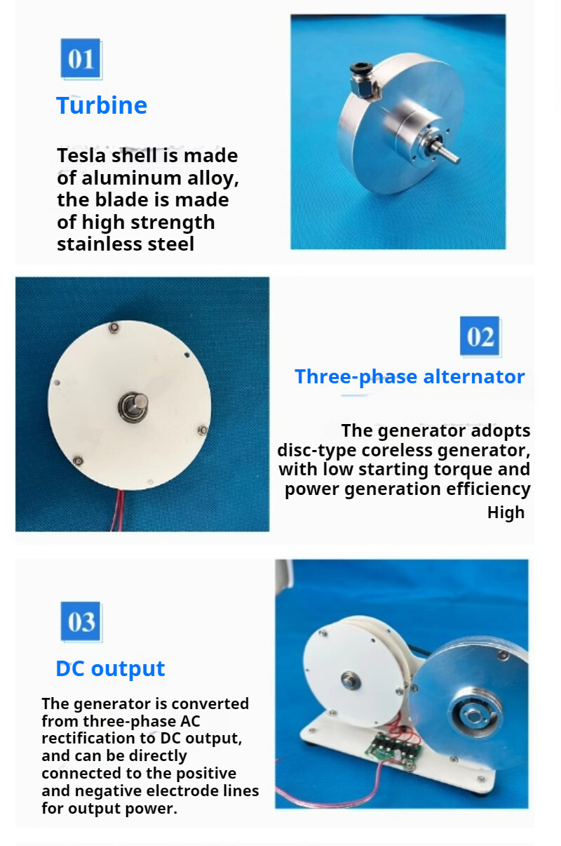 Tesla Turbine Generator Set, High Pressure Steam Power Generation 50 ...