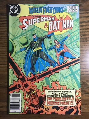 WORLD’S FINEST COMICS 307 NEWSSTAND BATMAN SUPERMAN DC COMICS 1984 | eBay