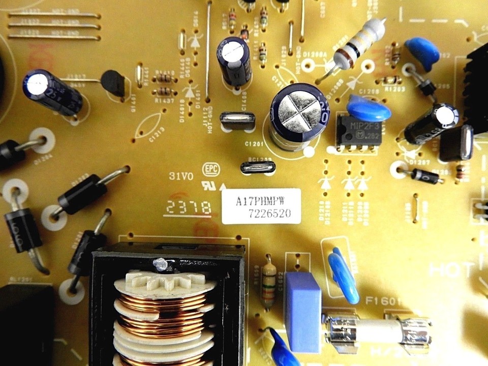 Emerson LC401EM3F / LC401EM2F Power Supply Board A17PHMPW , BA01P0F01 ...
