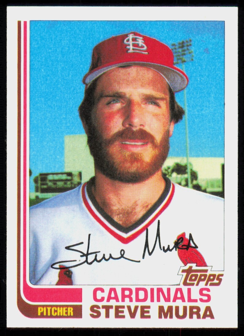 1982 Topps Traded Steve Mura St. Louis Cardinals #79T | eBay