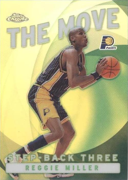 2002-03 Topps Chrome - The Move Reggie Miller #TM2 Refractor for sale ...