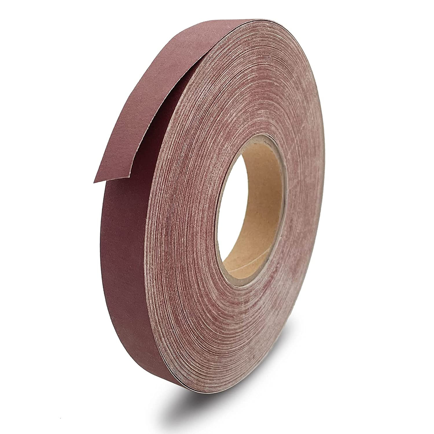 360 Grit Continuous Sandpaper Roll 1" x 55 Yard Emery Cloth Aluminium ...