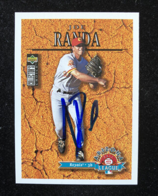 JOE RANDA 1996 UPPER DECK CC AUTOGRAPHED SIGNED AUTO BASEBALL CARD 652 ...