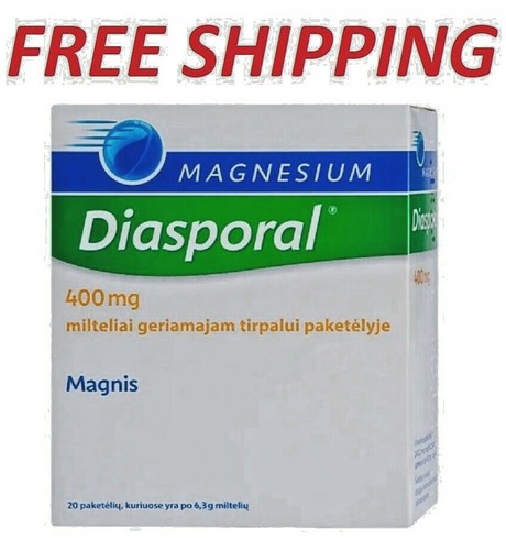 Magnesium Diasporal 400 mg N20 Sachets - Treat And Prevent Magnesium ...