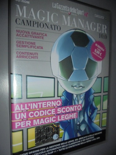 PC Cd-rom Magic Manager 10.0 Sealed Fantasy Football Gazza | eBay