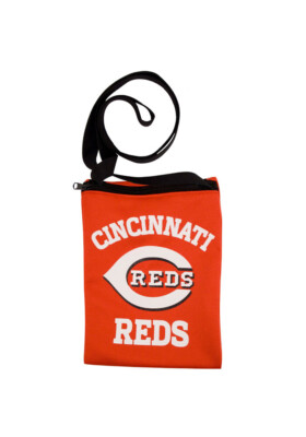 Cincinnati Reds Gameday Pouch Bag with Zipper, NEW GREAT GIFT W STRAP ...