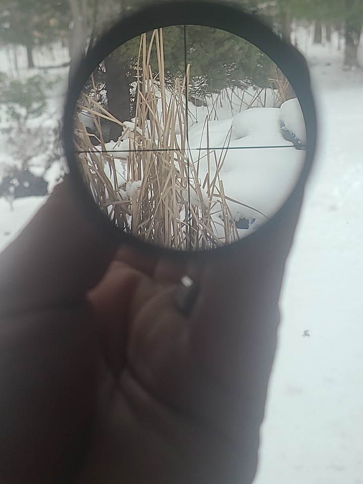 VINTAGE Vistascope 4x32 Rifle Scope Duplex Reticle JAPAN MADE CLEAR AND ...