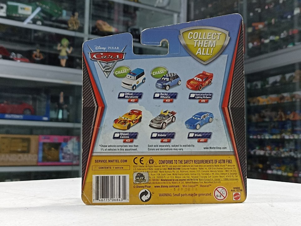 Mattel Disney Pixar Bindo Diecast Car Toys | eBay