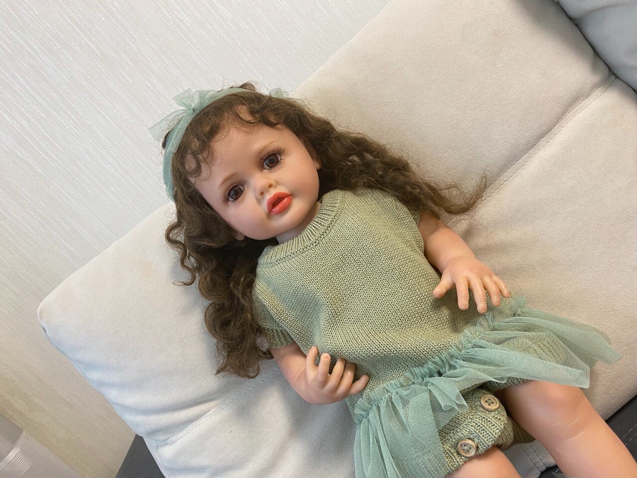 Kaydora Lifelike Realistic 22 Inch Handmade Vinyl Girl Baby Doll for ...