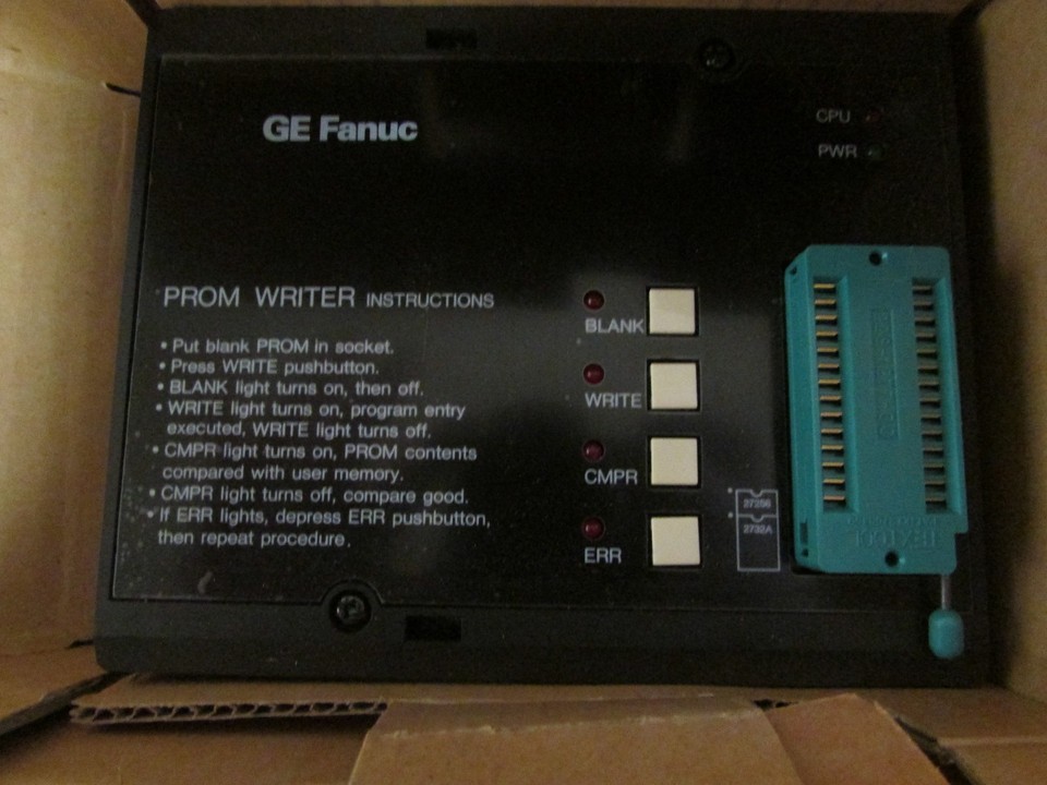 GENERAL ELECTRIC FANUC Prom Writer Unit Programmable Controller ...