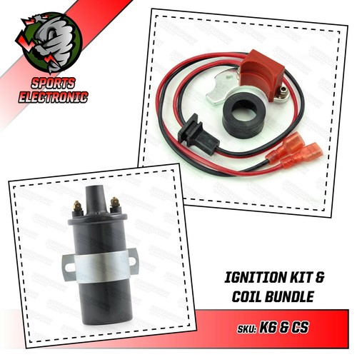 Electronic Ignition Kit Coil Bosch Distributors VW Camper and Beetle ...