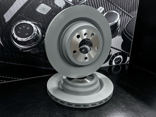 NEW Genuine Mercedes-Benz W166 ML GLE Vented REAR Brake Discs x2 ...