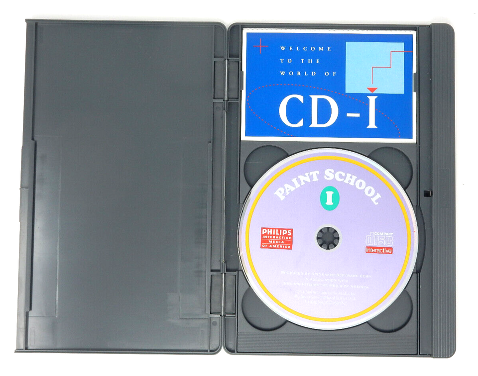 Paint School I - Philips CDI Video Game (Compact Disc Interactive) | eBay