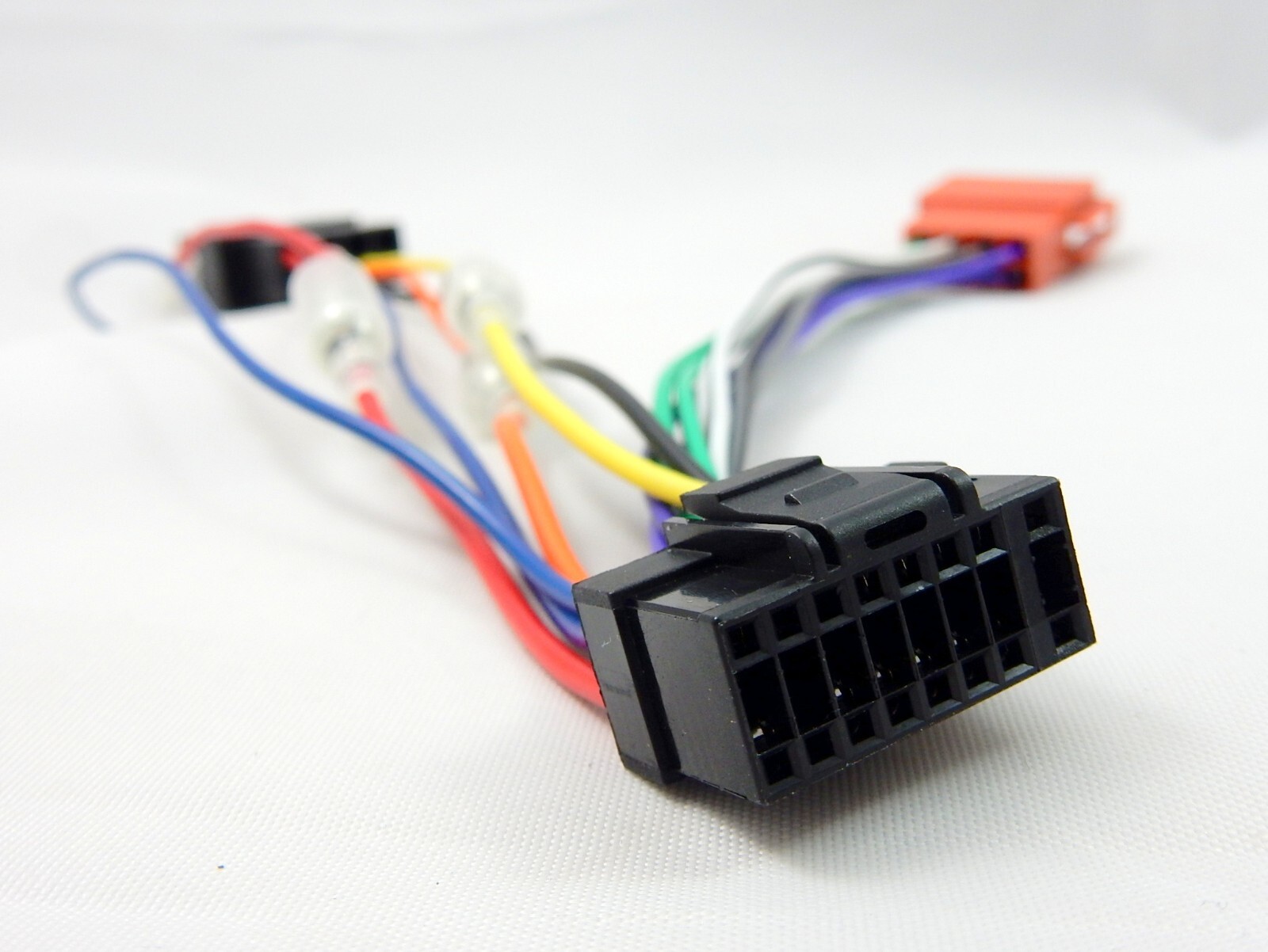 Alpine UTE CDE CDE-W Car Radio ISO Wiring Harness Connector Adaptor ...