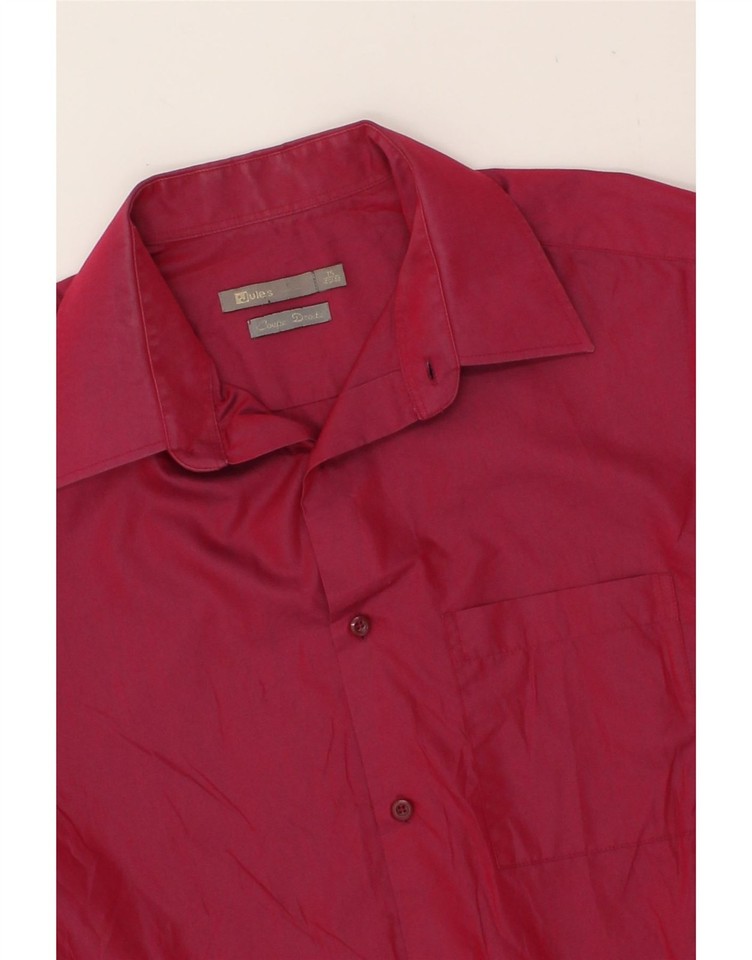 JULES Mens Shirt Size 43/44 XL Pink Cotton UI08 | eBay