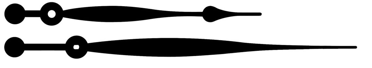 Large Clock Hands Printable