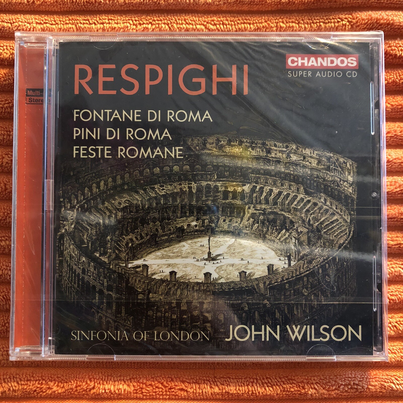 Roman Trilogy by Respighi / Sinfonia of London / Wilson (Super Audio CD ...
