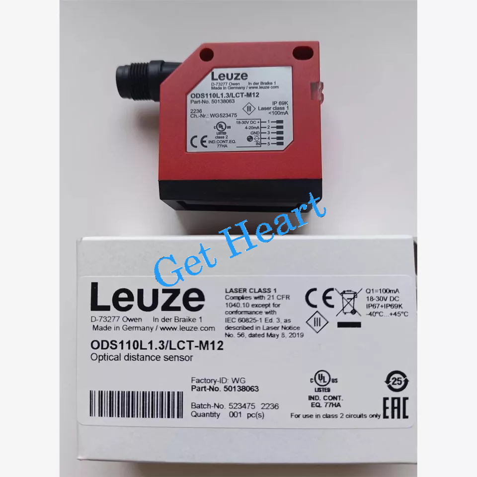 New LEUZE ODS110L1.3/LCT-M12 50138063 Sensor FedEx or DHL or UPS | eBay