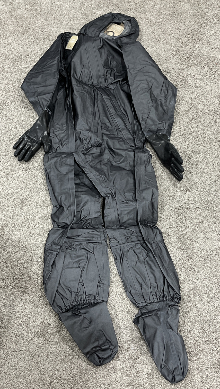 WZ9435AB BLAUER Chempak XRT Suit 2018 edition/ Biohazard Suit/ Size XL ...