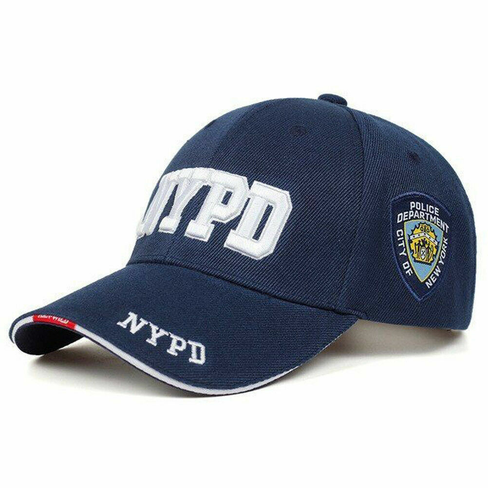 Mens Women NYPD Embroidery Baseball Cap Police Department Hat ...