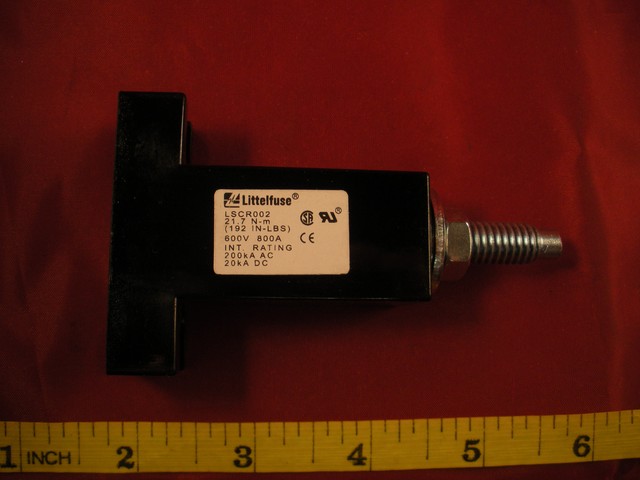 Littelfuse LSCR002 Semiconductor Fuse Holder 600v 800a for sale online ...