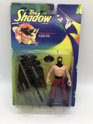 Vintage The Shadow Ninja Shadow Figure w/ Rapid Strike Chopping Action ...