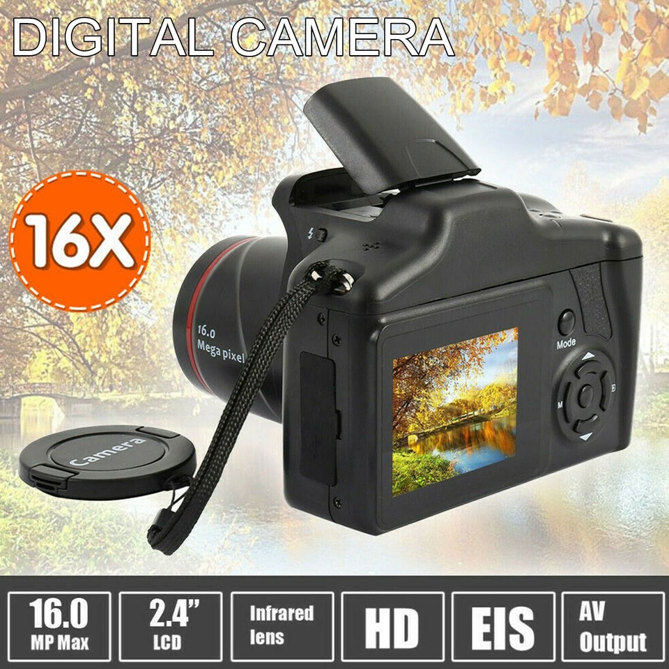 Digital Camera 3.0 Inch TFT LCD Screen 16X Zoom HD 16MP 1080P Anti ...