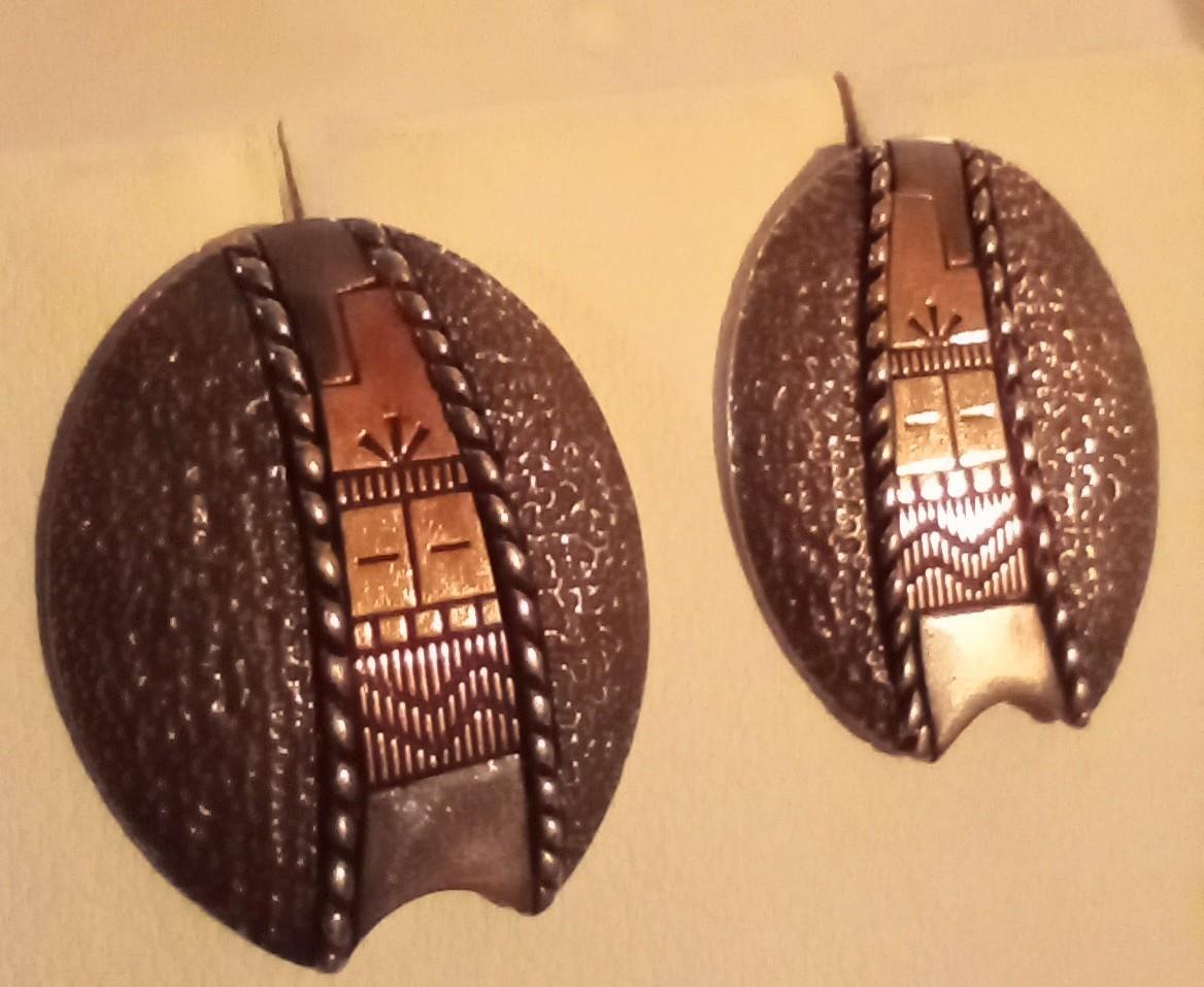 Navajo Roderick Tenorio RMT Carolyn Pollack Relios Sterling & 14K Gold ...