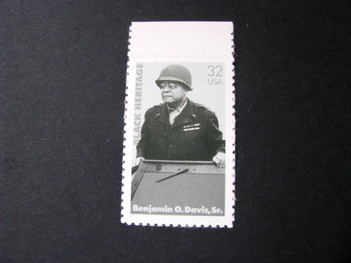 US Stamp Brig. Gen. Benjamin O. Davis, Sr. Scott # 3121 Never Hinged ...
