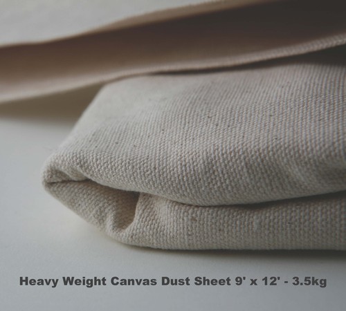 Cotton Dust Sheet Large Professional Quality DIY Decorating Sheets ...