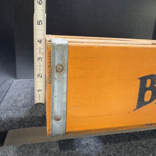 Vtg 50s 60s Big Shot Soda Pop Wood Crate Box Jefferson Bottling New ...