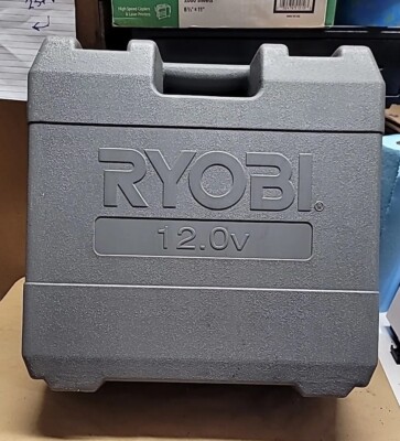 Hard Plastic Case For A Ryobi 12V 3/8" Cordless Drill/Driver - Case ...